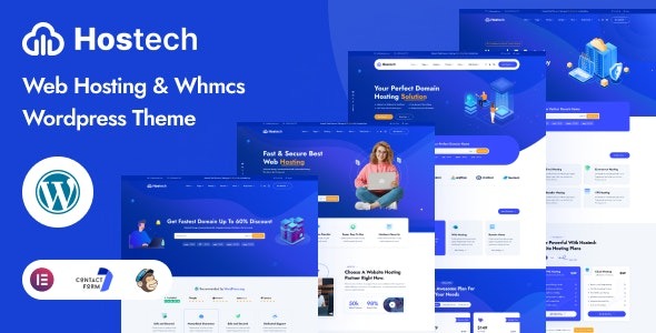 Hostech - Web Hosting & WHMCS WordPress Theme 1.0.0 – WPAdictos
