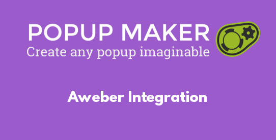 Popup Maker - Aweber Integration 1.0.2 – WPAdictos