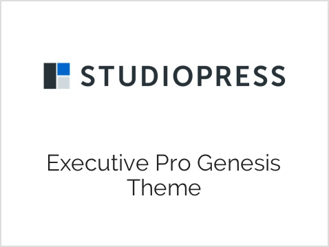 StudioPress Executive Pro Genesis WordPress Theme 3.2.3 – WPAdictos