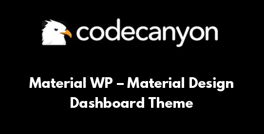 Material WP – Material Design Dashboard Theme 1.0.6 – WPAdictos