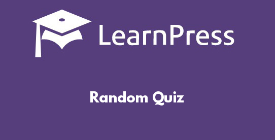 LearnPress - Random Quiz 4.0.4 – WPAdictos